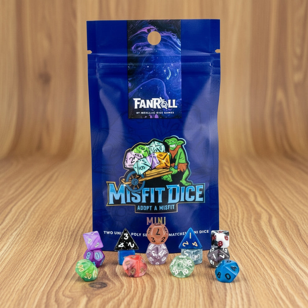 Fanroll: Mystery Misfit Dice – DeckaDice