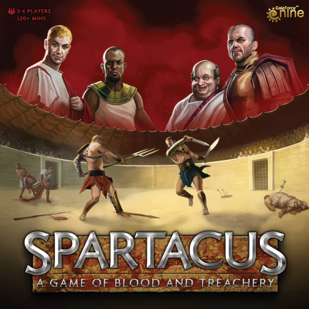 Spartacus a Game of Blood and Treachery – DeckaDice